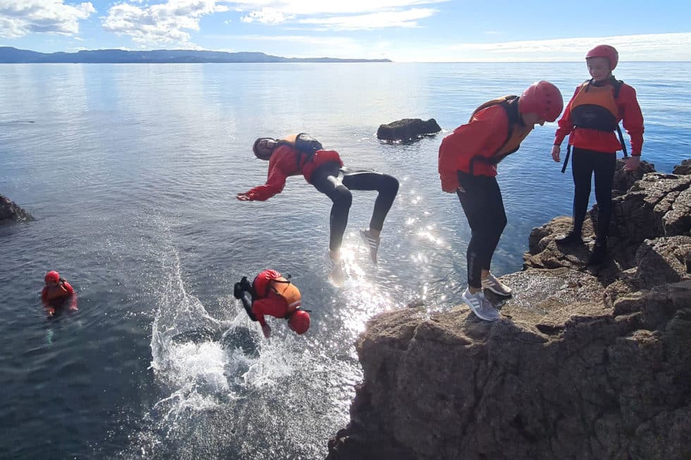 What is coasteering? - Adventure Specialties Trust