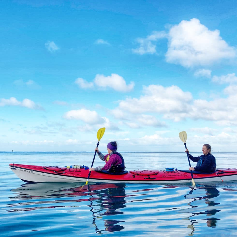 Kayaking, hiking and kī-o-rahi games at Staff training - Adventure ...
