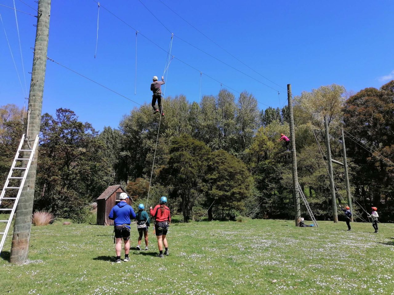 High ropes + team building = our Inspire programme - Adventure ...