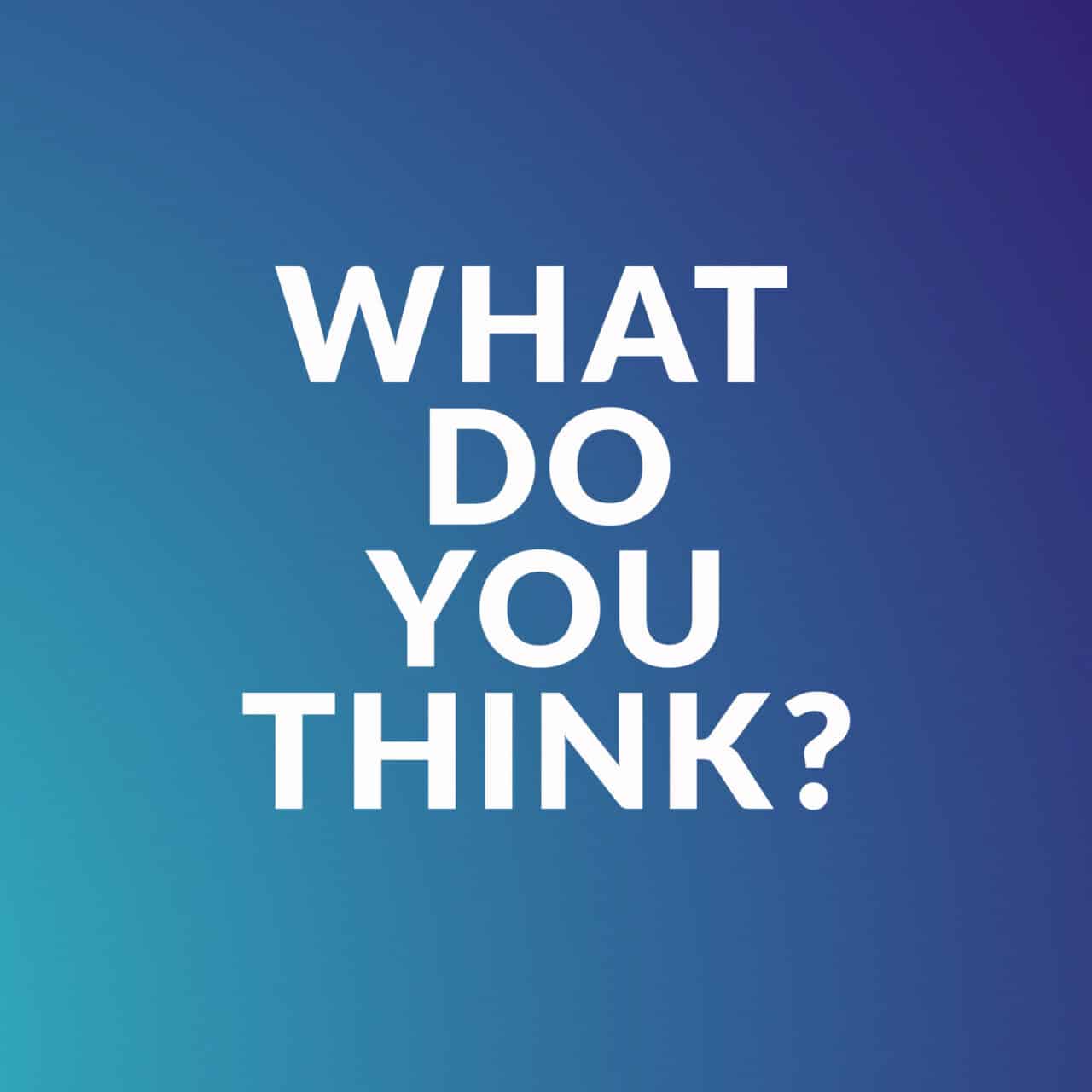 What do you think? - Adventure Specialties Trust