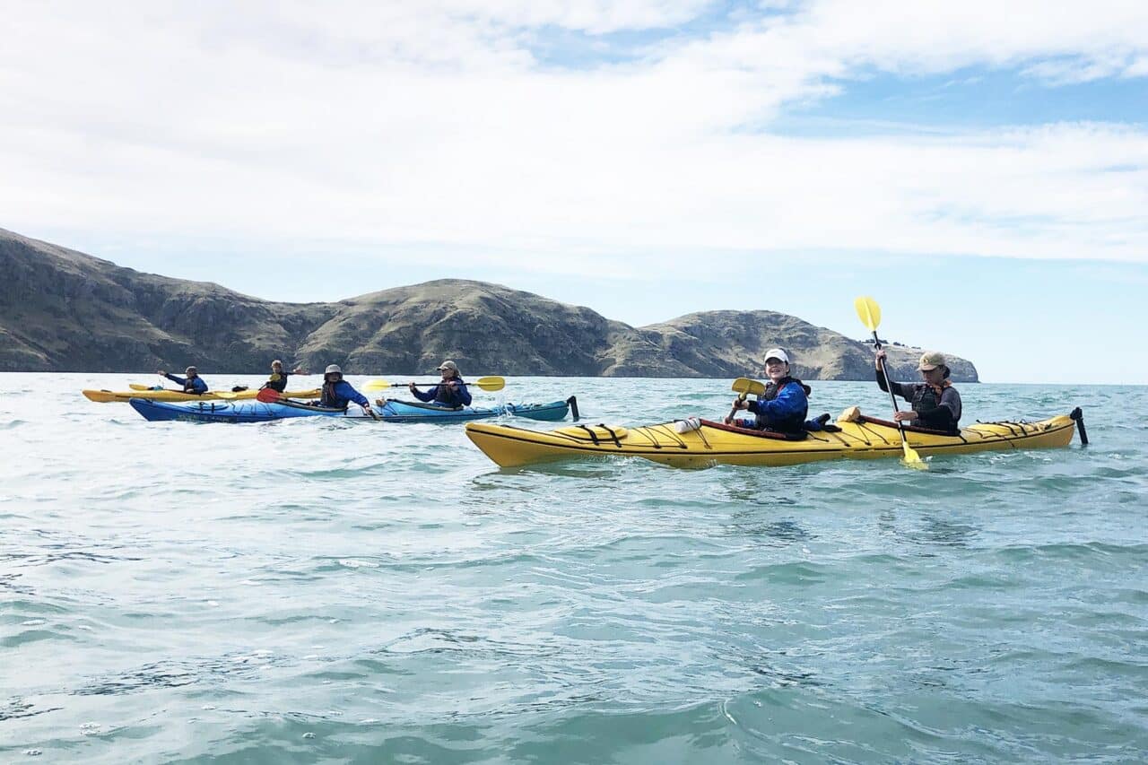 Sea kayak with Rangiora College - Adventure Specialties Trust