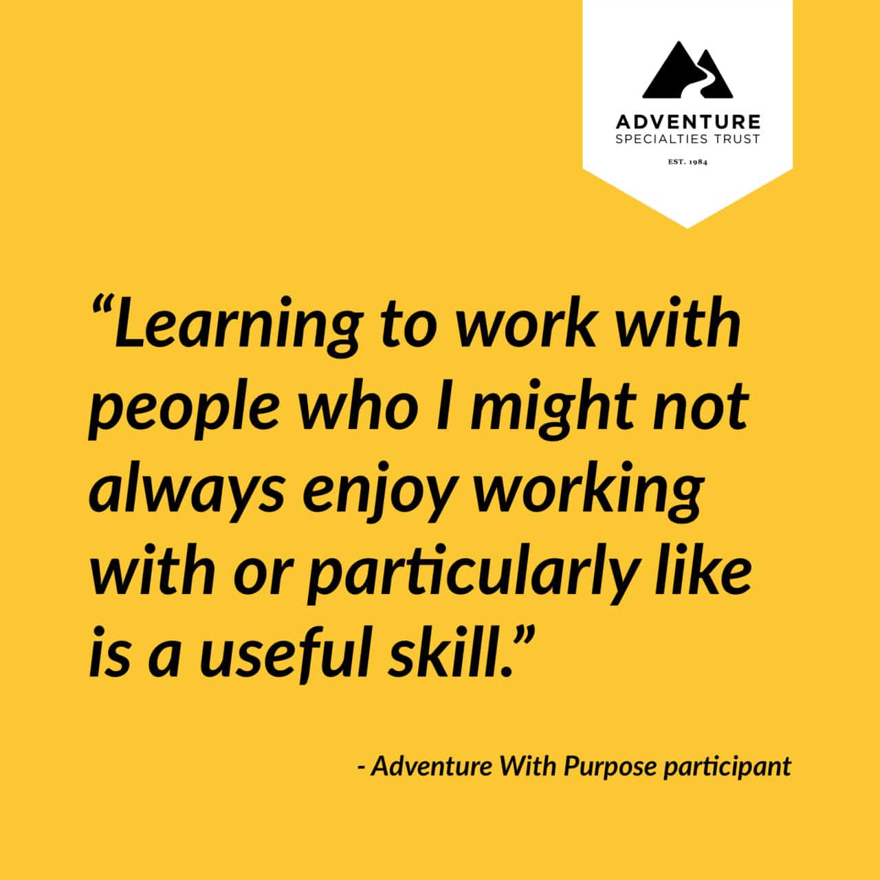 Workplace Wellbeing - Adventure Specialties Trust